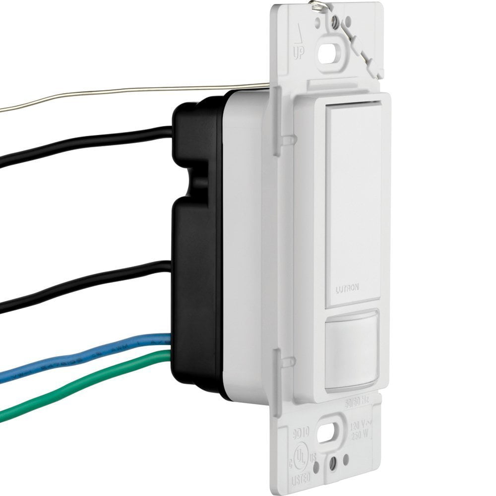 Lutron Maestro Sensor Switch 2 Pack No Neutral Required, Single-Pole or ...