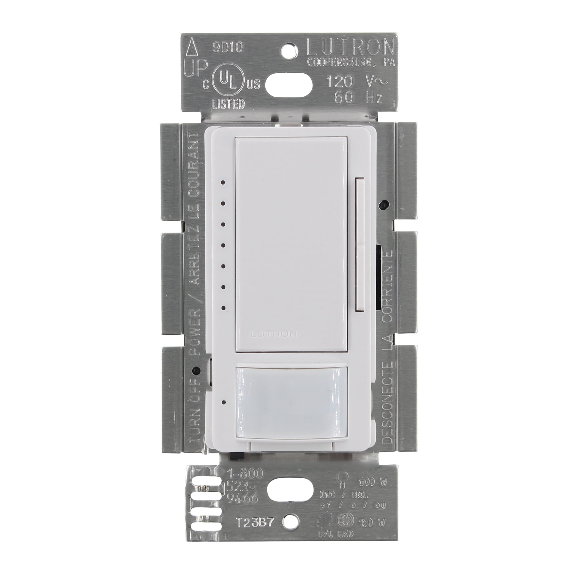 Lutron Maestro Dimmable Light Switch, Single-Pole/3-Way, Occupancy ...