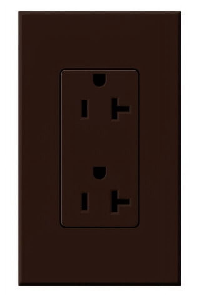 Lutron Ntr-20-Tr Architectural 125 Volt 20 Ampere Tamper Resistant ...