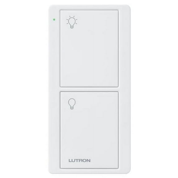 Lutron Pico Remote Control, Wireless, On/Off, White, Wall or Handheld ...