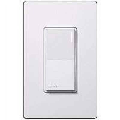 Lutron RRST-8ANS-WH RadioRA 3 Sunnata RF Switch, White - Walmart.com