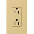 Lutron SCR-15-GS Satin Colors 15A Electrical Socket Duplex Receptacle ...