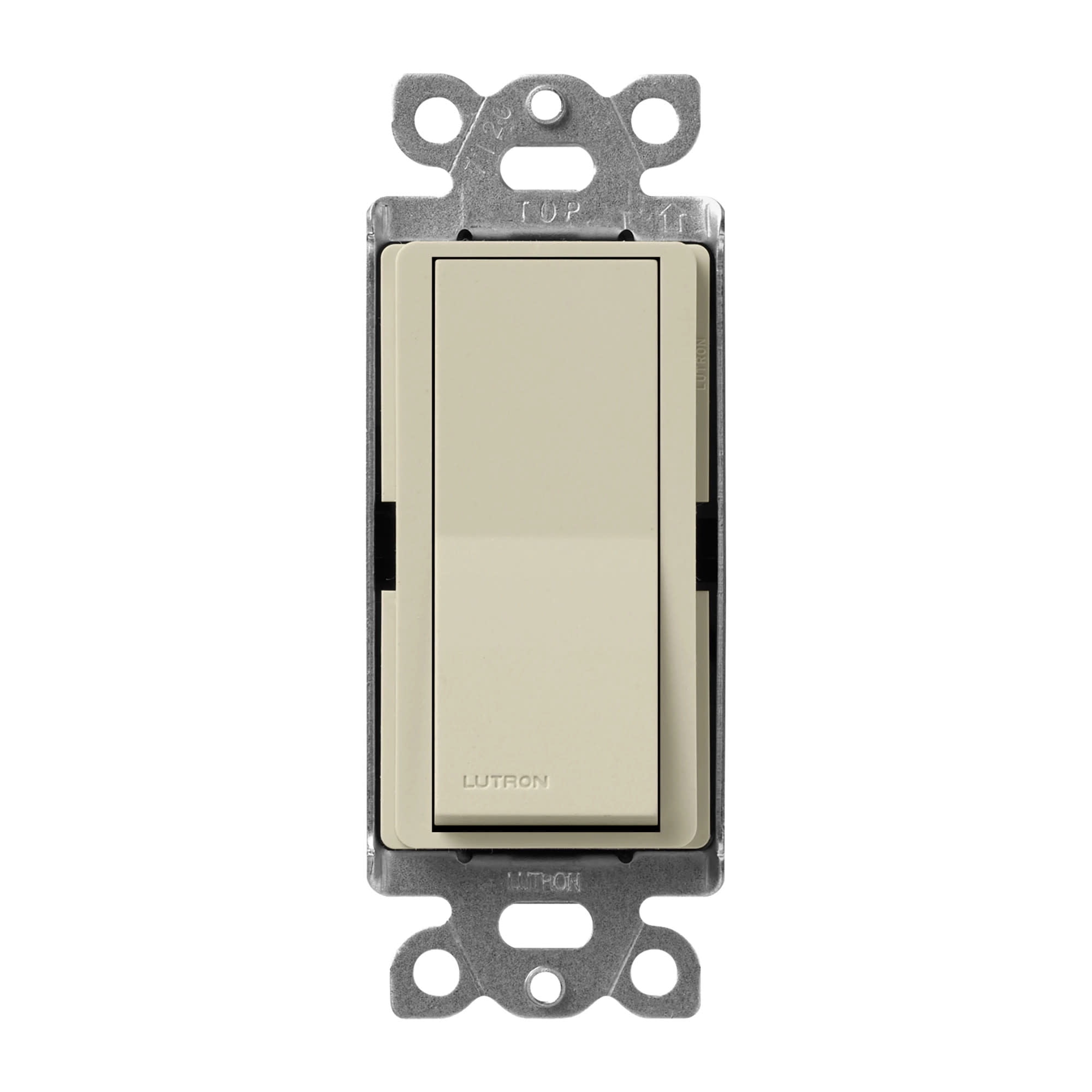 Lutron Sc-3Ps Claro Single Pole/3-Way, On/Off Rocker Switch, 15A - Clay ...