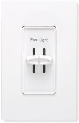 Lutron Skylark Incandescent White Single Pole Slide Dimmer Switch ...