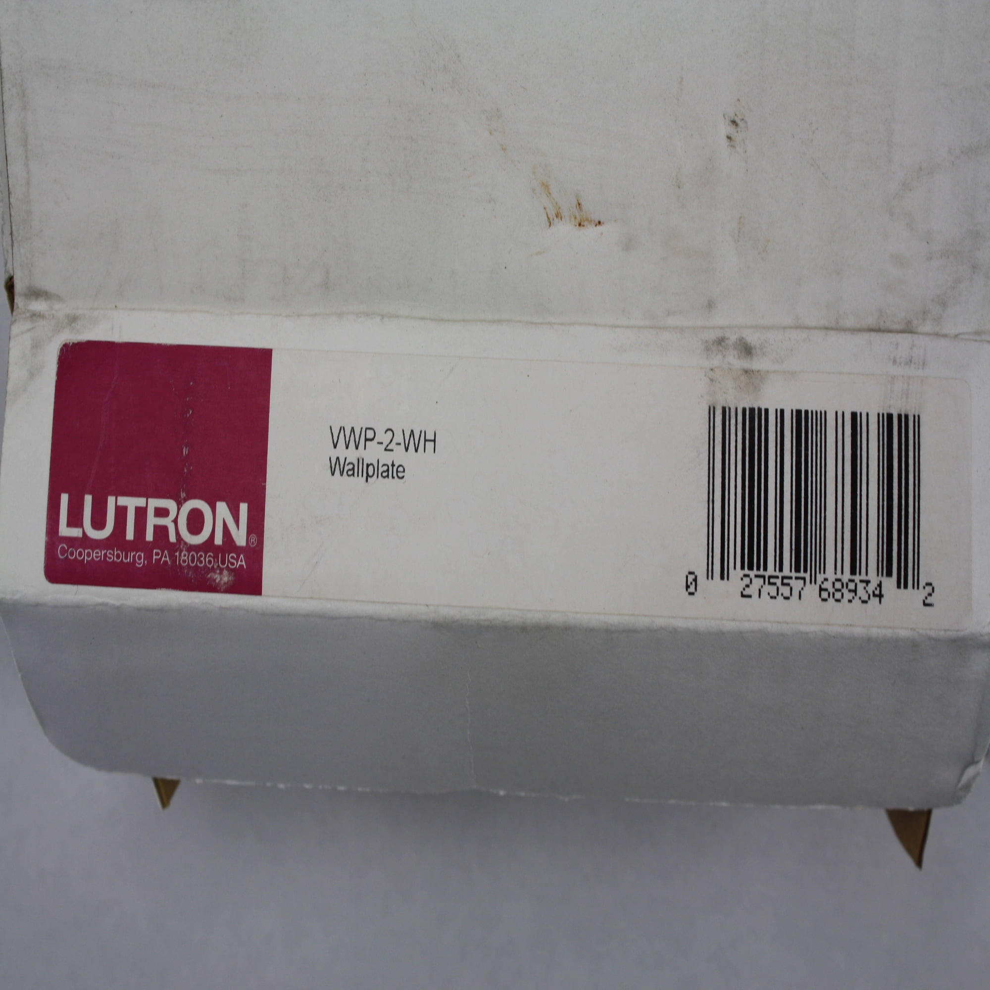 Lutron Vwp-2-Wh Vareo Wallplate 2Gng White White - Walmart.com