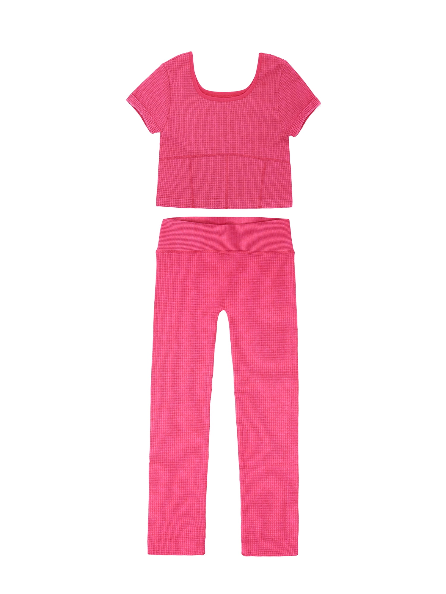 Luv Betsey Seamless Square Neck Top and Legging, 2-Piece Set, Sizes 4 ...