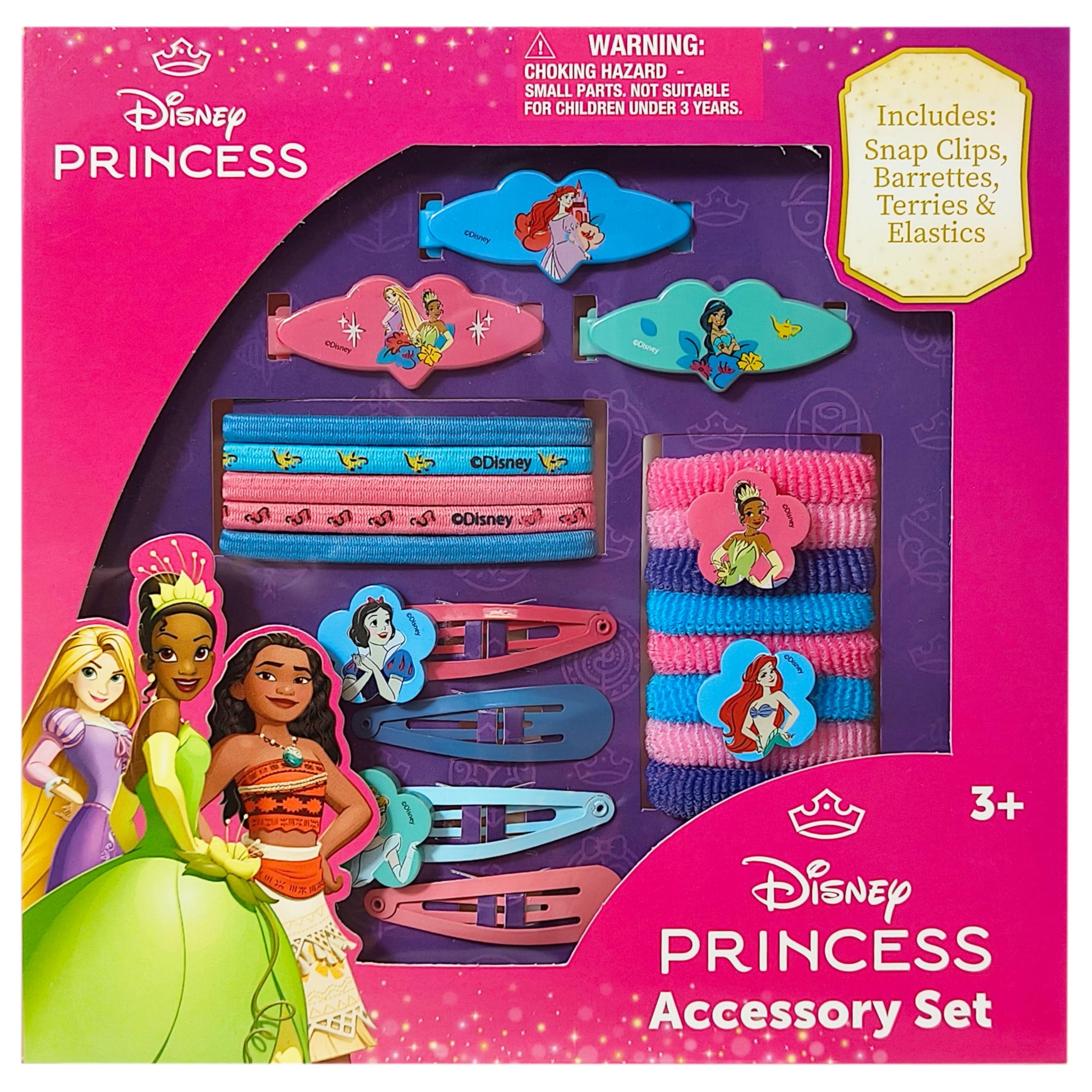 Luv Her Disney Girls' Hair Accessories Set - 20 Pack Featuring Disney ...