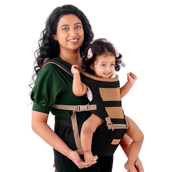 LuvLap Royal Hip Seat Baby Carrier with 4 Carry Positions, Baby Carrier ...