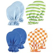 Hudson Baby Boys' Muslin Swaddle Blanket, 6-Pack, Choose Your Color ...