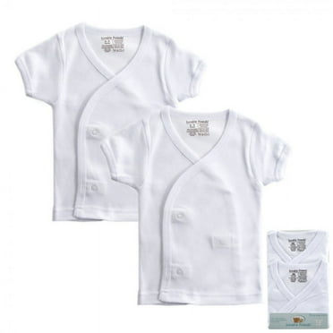Gerber Baby Boy or Girl Gender Neutral White Long Sleeve Side Snap ...