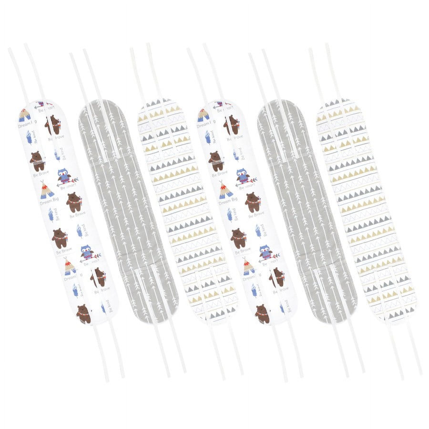 Luvable Friends Unisex Baby Belly Binder 6pk, Be Brave, 0-6 Months ...
