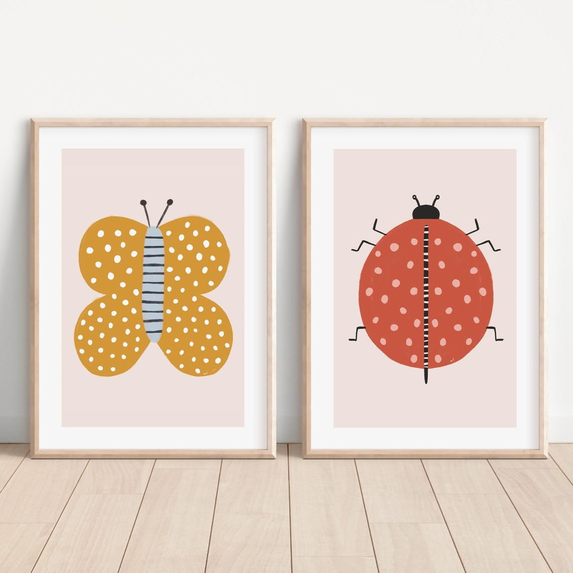 Luvia Butterfly And Ladybug Set, Insect For Kids, Gender Neutral ...