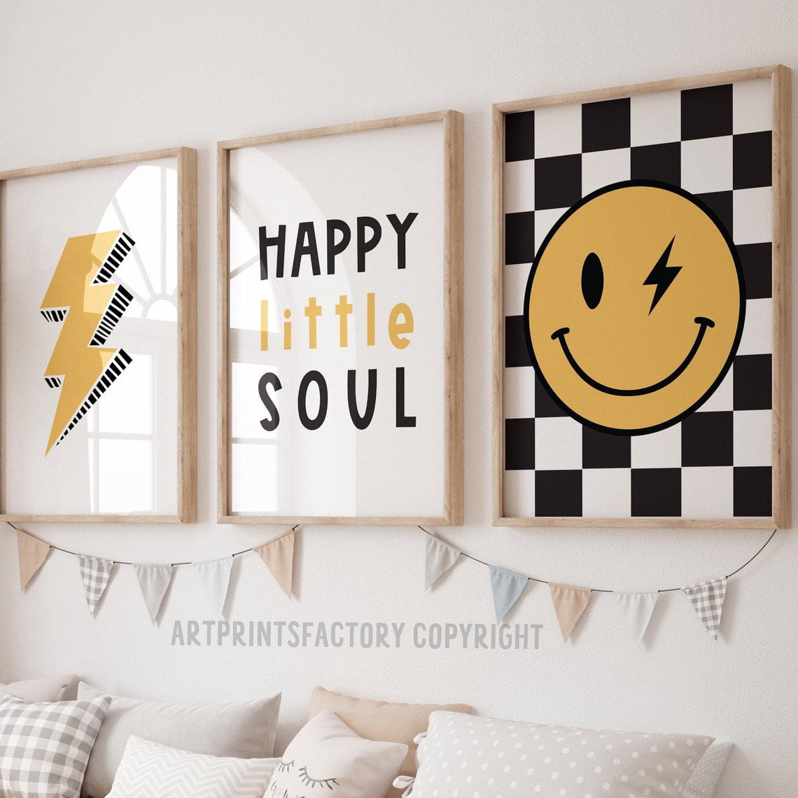 Luvia Happy Little Soul, Boys Room, Retro Nursery, Smileyposter, Modern ...