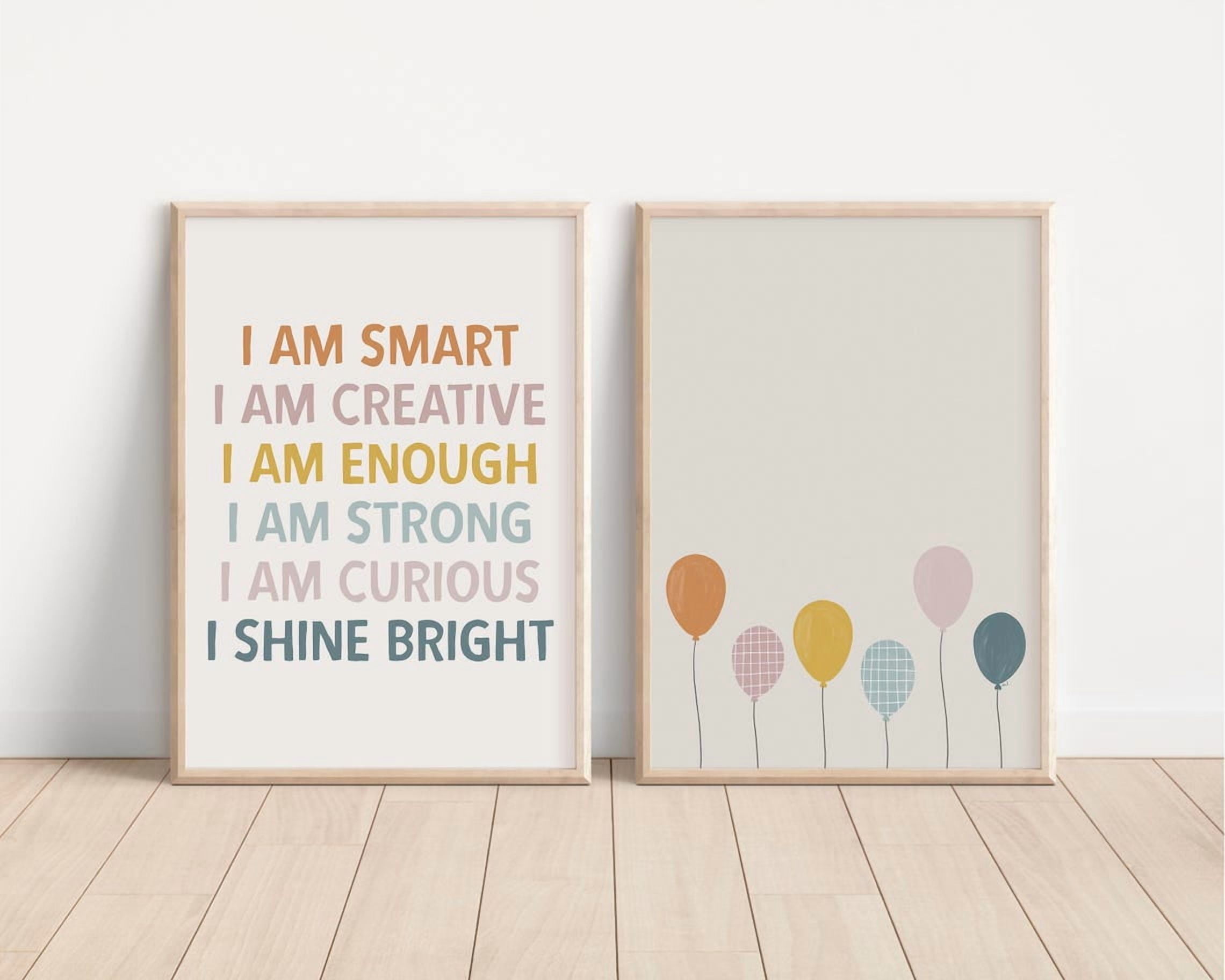 Luvia Positive Affirmation Poster, Emotional Regulation, Calming Corner ...