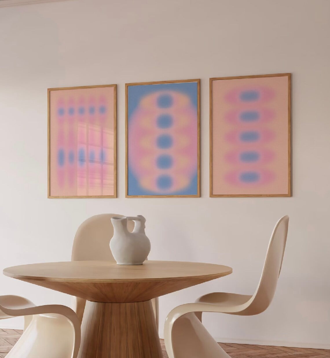 Luvia Set Of 3 Gradient Wes Anderson Inspired Color Palette *Aura ...