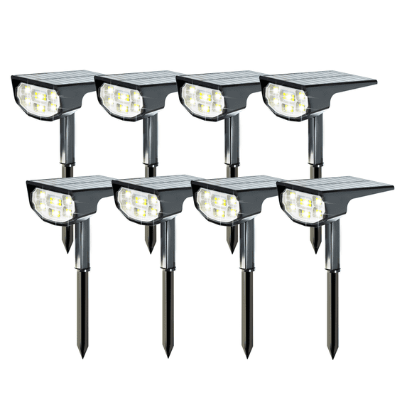 Luviva Solar Spot Lights Outdoor IP68 Waterproof, Ultra-Bright ...