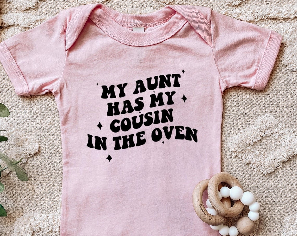 Luvly My Aunt Has My Cousin In The Oven, Funny Cousin, Cute Nephew ...