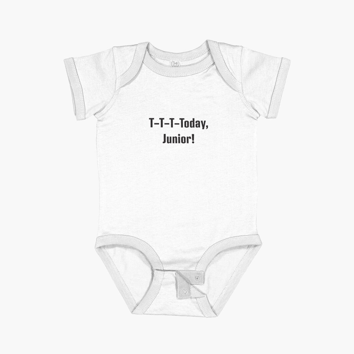 Luvly Billy Madison - T-T-T-Today Junior! Short Sleeve Baby One-Piece ...