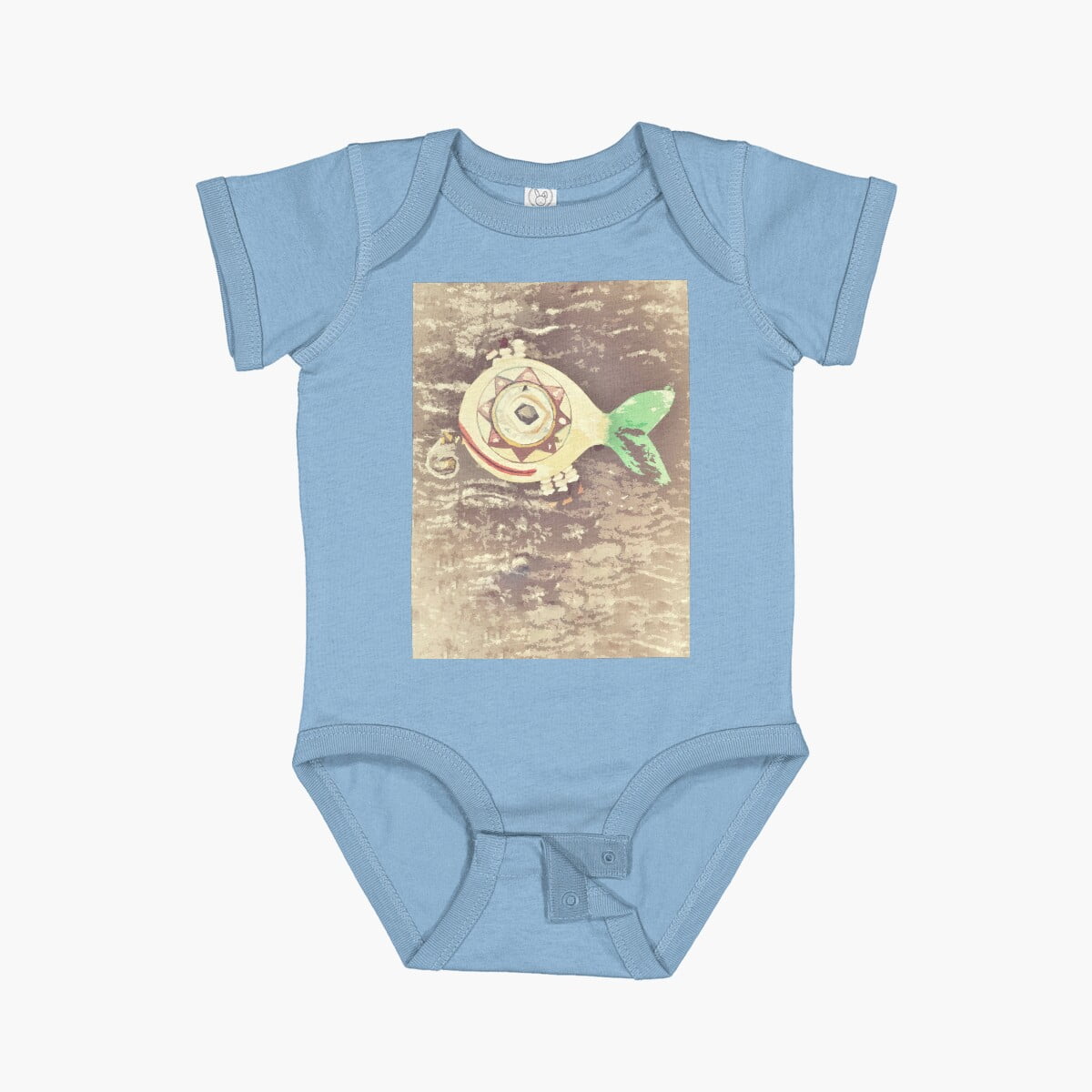 Luvly Boho Fish 2 Coastal Design Style A Edited Photo Of Wooden Fish ...