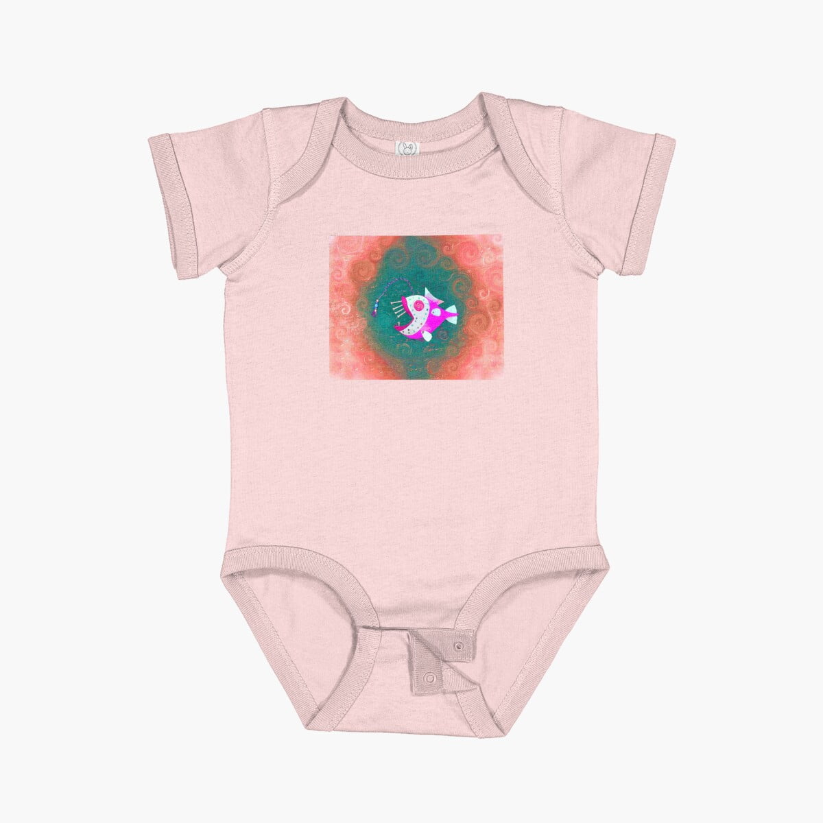 Luvly Boho Fish Art Or Bohemian Style Home Décor Hippie Funky Vibe ...