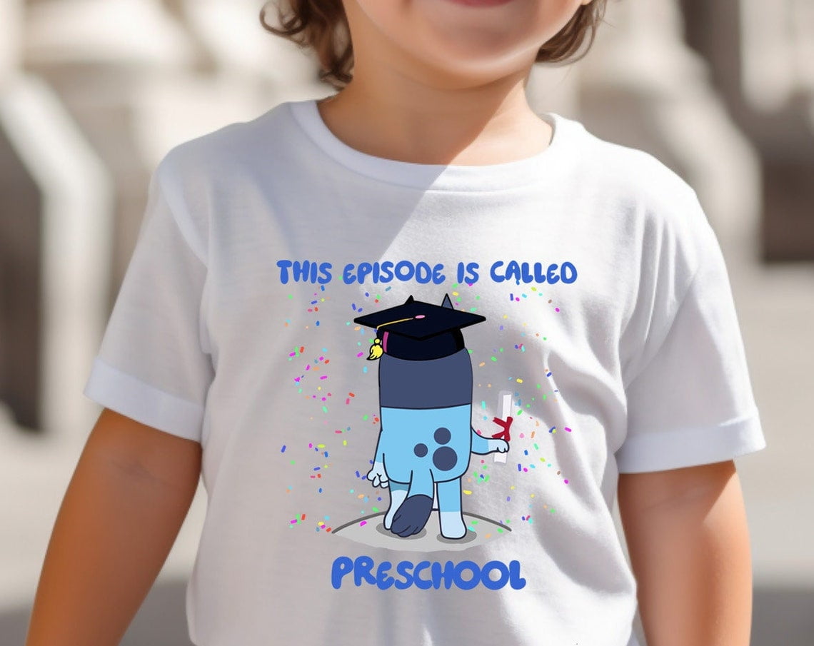 Luvly Boys Preschool Graduation Shirt, Last Day Of School, Kindergarten ...