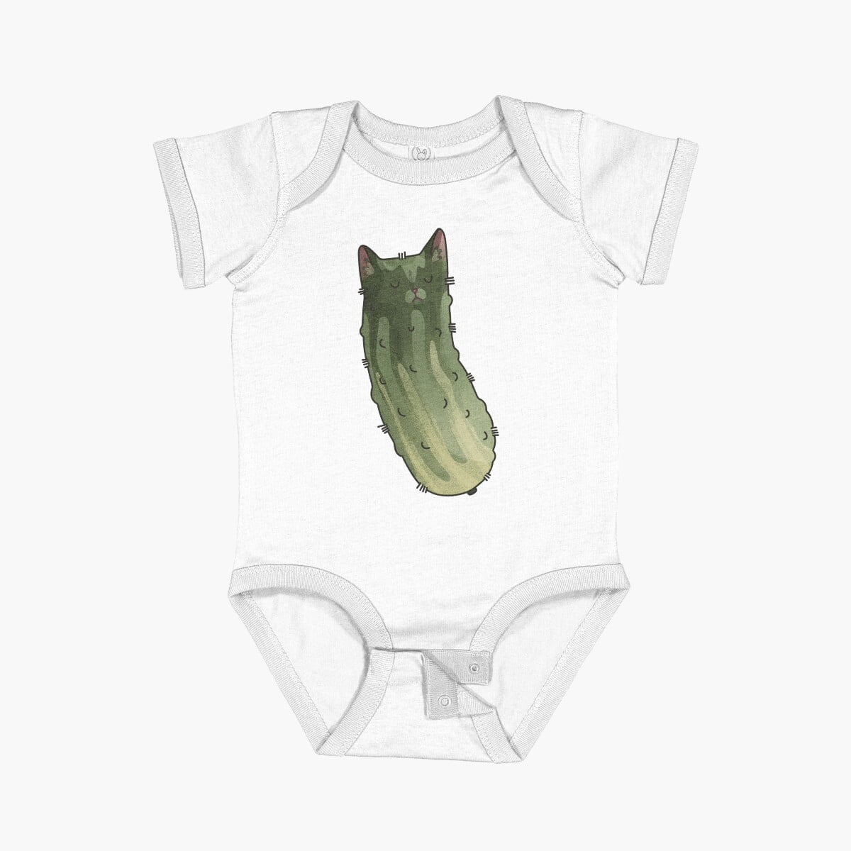 Luvly Cat Pickle - Funny Design For Cats And Pickles Fans Short Sleeve ...