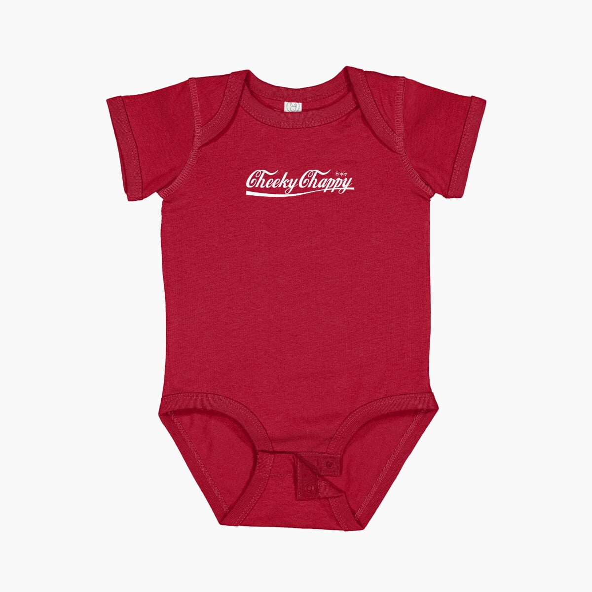 Luvly Cheeky Chappy Short Sleeve Baby One-Piece, New Born, Baby Shower ...