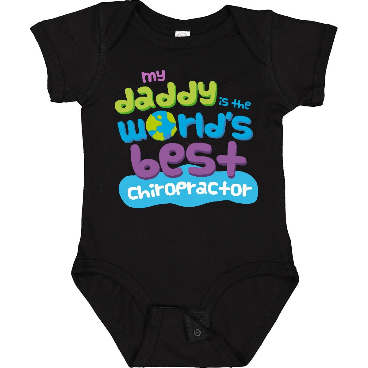 Luvly Chiropractor Daddy Baby Bodysuit Childs Kids Chiropractors Like ...