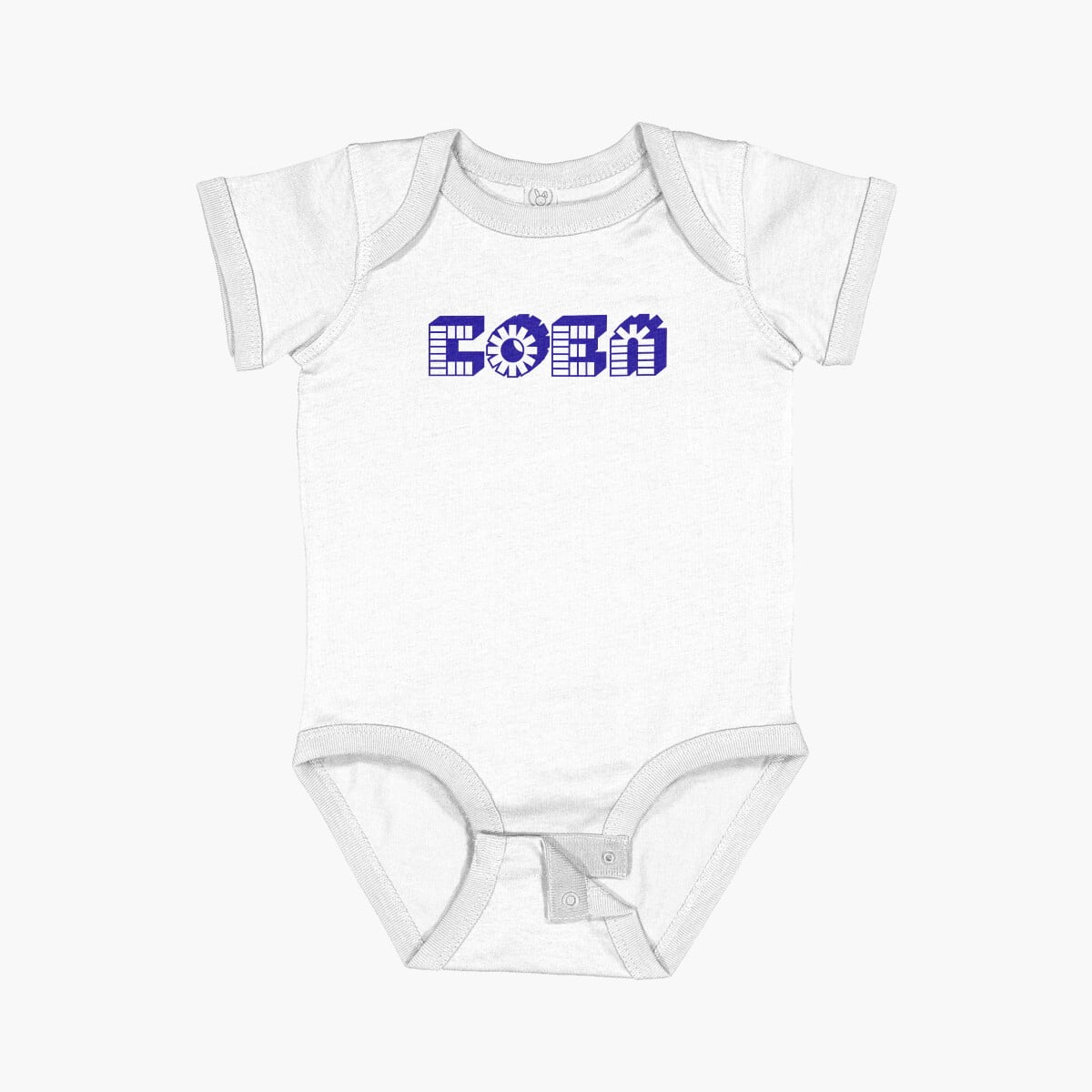 Luvly Coen Name Son Sweet Boy Brother Fun Short Sleeve Baby One-Piece ...