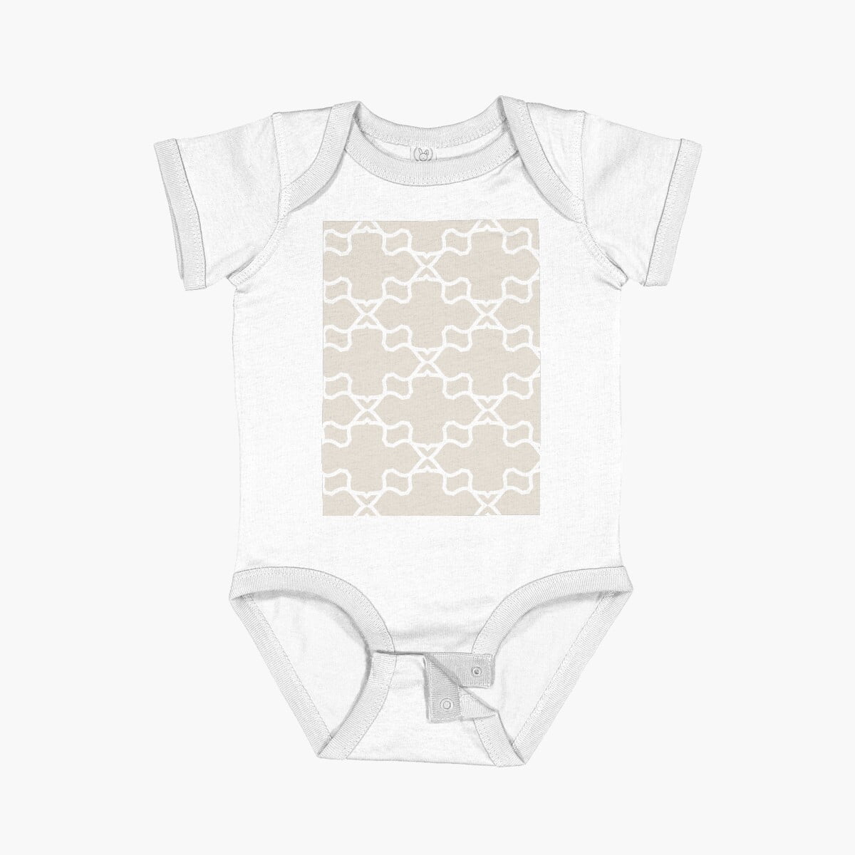 Luvly Creamy Beige And White Shape Pattern 3 Coordinates W/ Sherwin ...