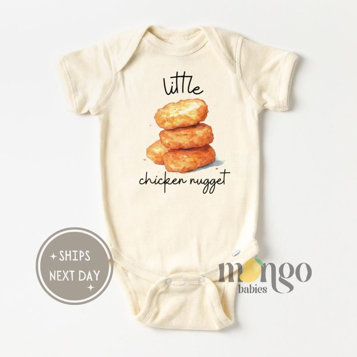 Luvly Cute Baby Onesies® Brand Little Chicken Nugget Cute Baby ...