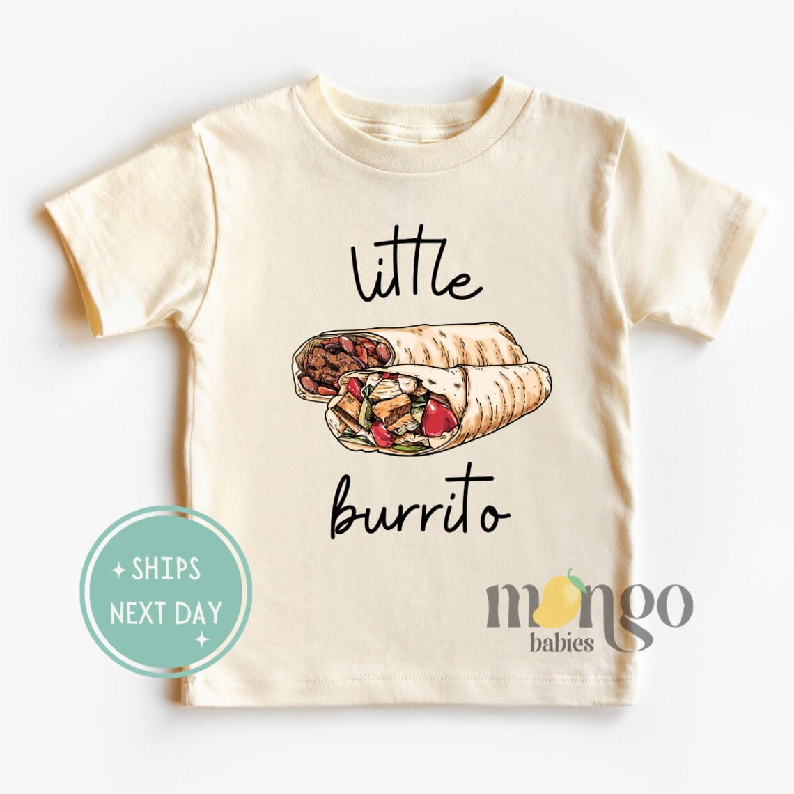 Luvly Cute Burrito Tshirt Cute Little Burrito Baby Announcement Baby ...