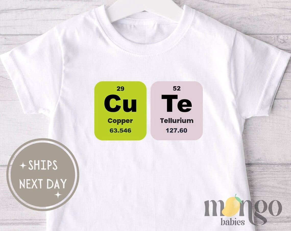 Luvly Cute Science Toddler Shirt Baby Shower Gifts For Girl Or Boy Baby ...