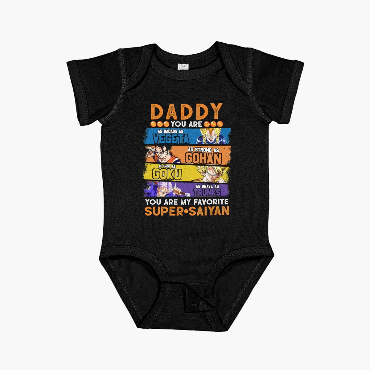 Luvly Daddy Dragonball Daddy You Are My Favorite Super Saiyan Funny ...