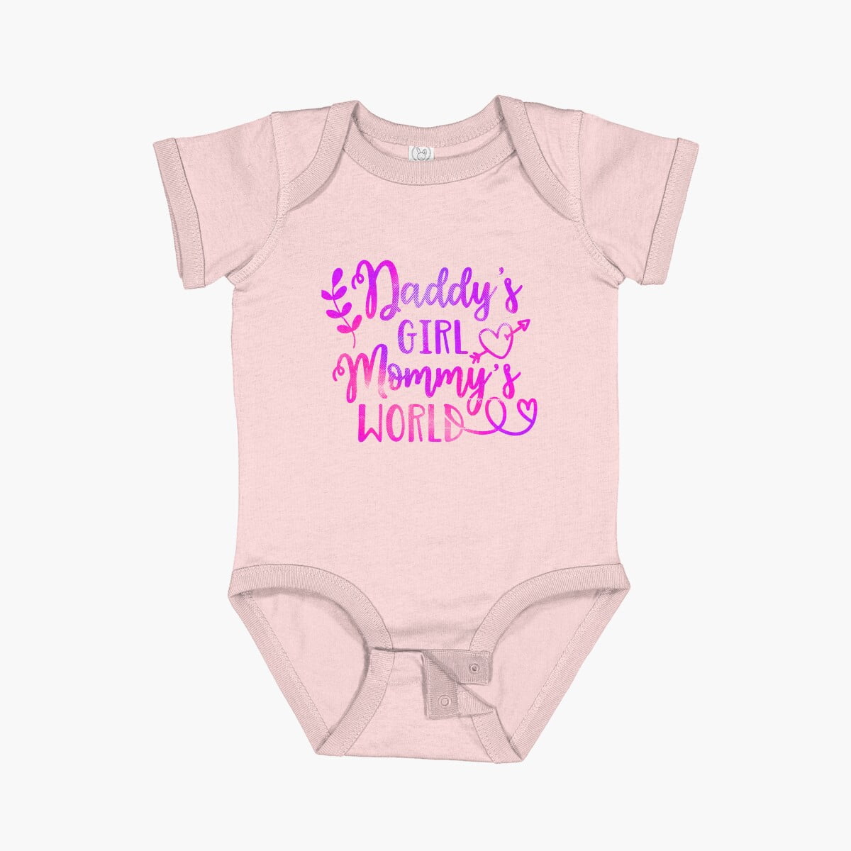 Luvly Daddy And Mommy Love Their Little Girl. Gorgeous Design For Baby ...