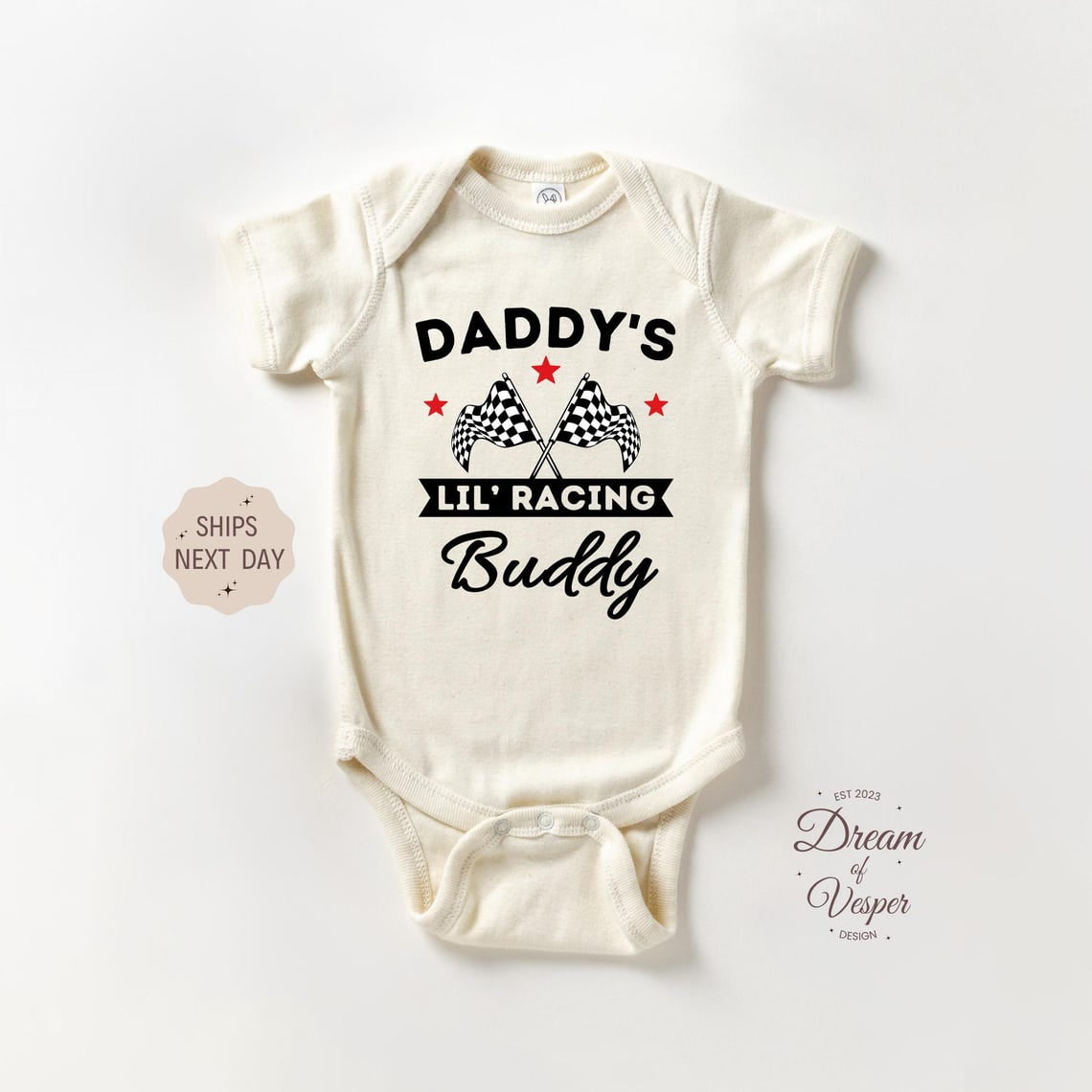 Luvly Daddy'S Little Racing Buddy Baby, Baby Shower Gift, Racing With ...