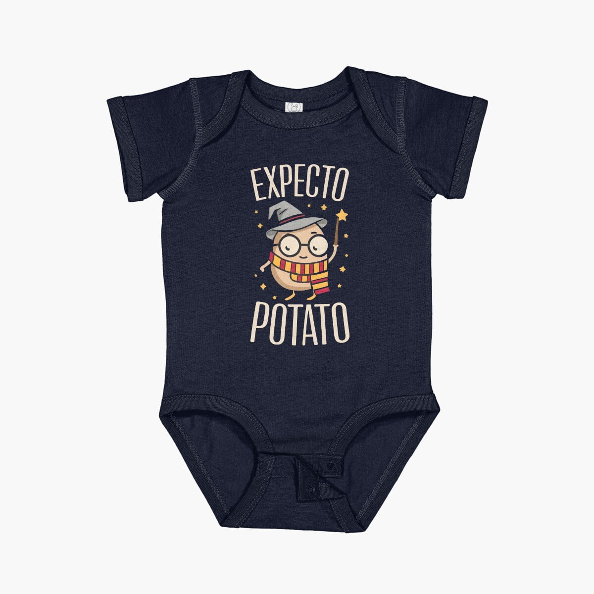 Luvly Expecto Potato - Wizard Funny Short Sleeve Baby One-Piece, New ...