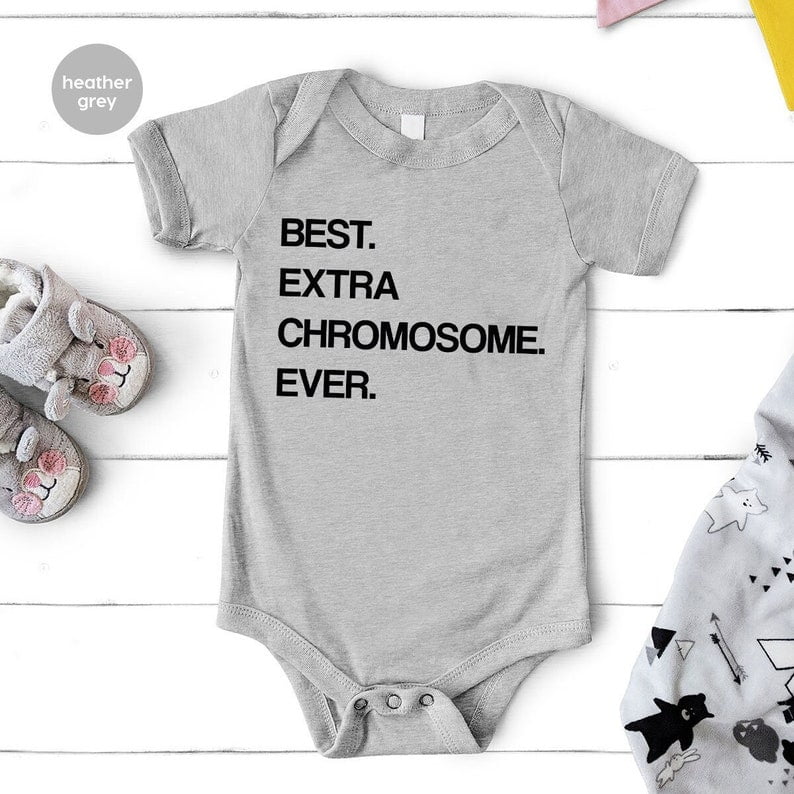 Luvly Extra Chromosome Toddler Shirts, Down Syndrome Baby, Trisomy ...