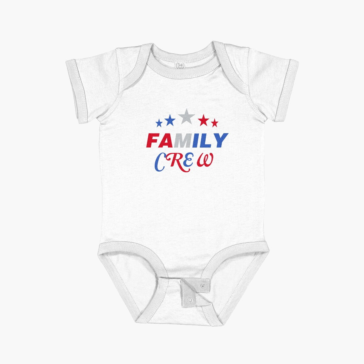 Luvly Family Crew Short Sleeve Baby One-Piece, New Born, Baby Shower ...