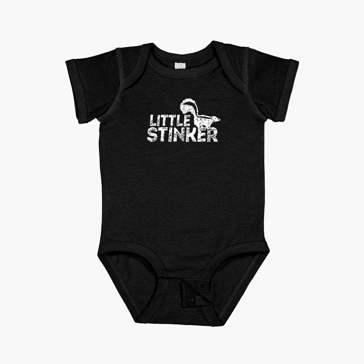 Luvly Forest Animal Skunk For Little Stinkers Short Sleeve Baby One ...