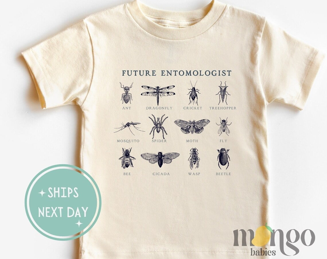 Luvly Future Entomologist Toddler Shirt Entomologist Baby Onesies ...