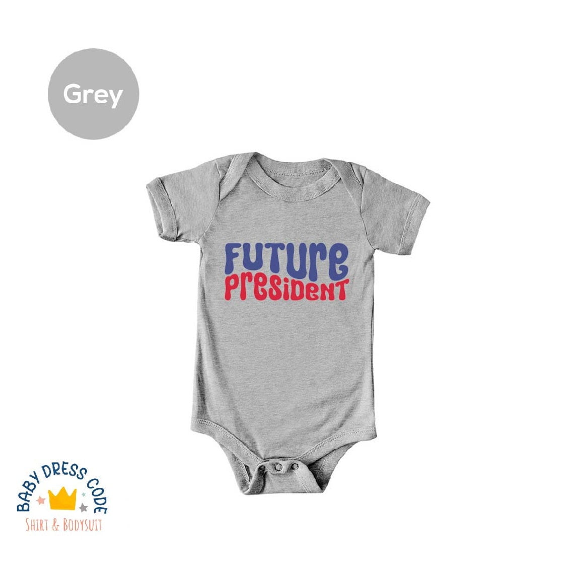 Luvly Future President Baby Bodysuit, 4Th Of July T Shirt, Patriotic ...