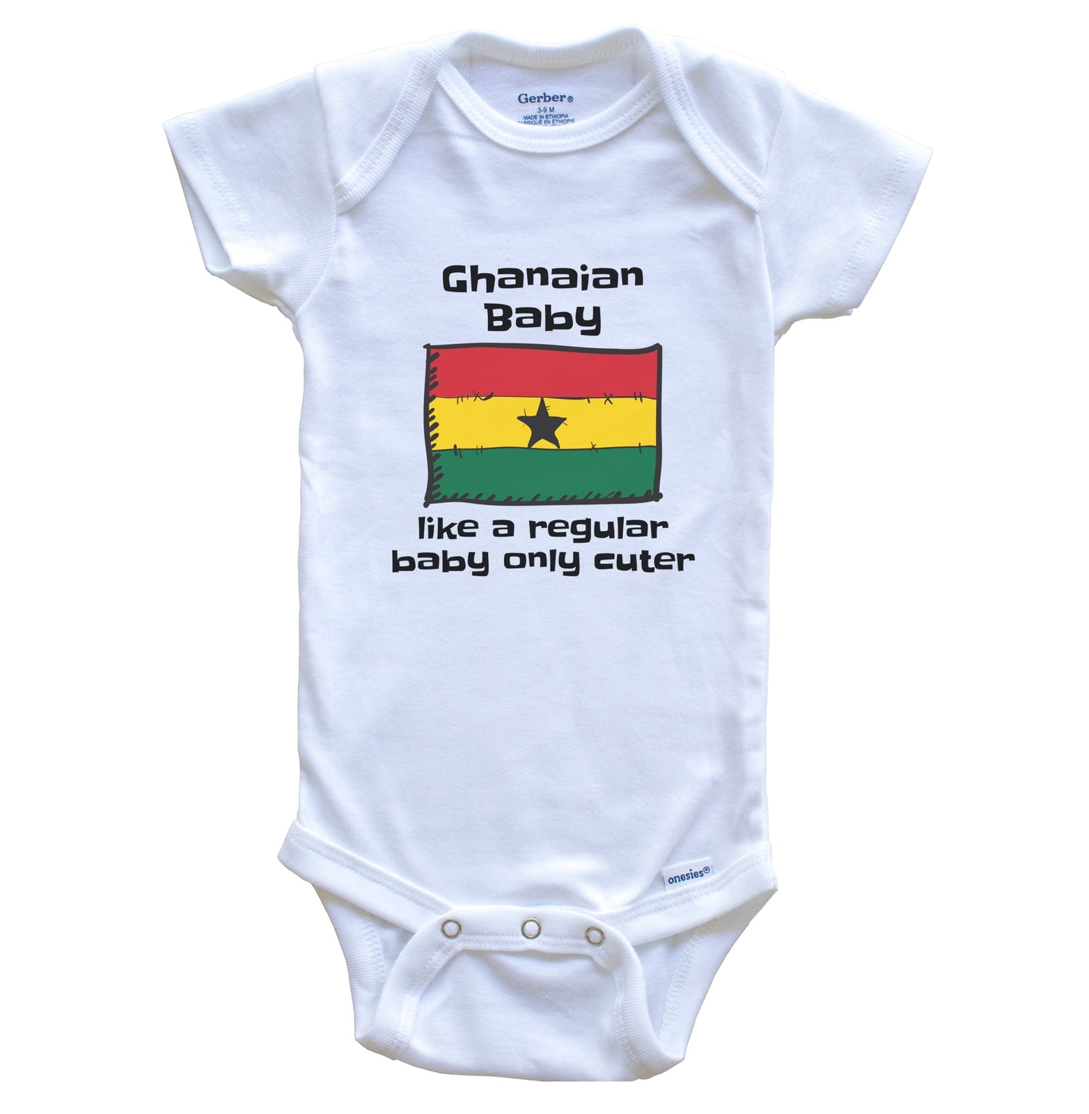 Luvly Ghanaian Baby Like A Regular Baby Only Cuter Funny Ghana Flag ...