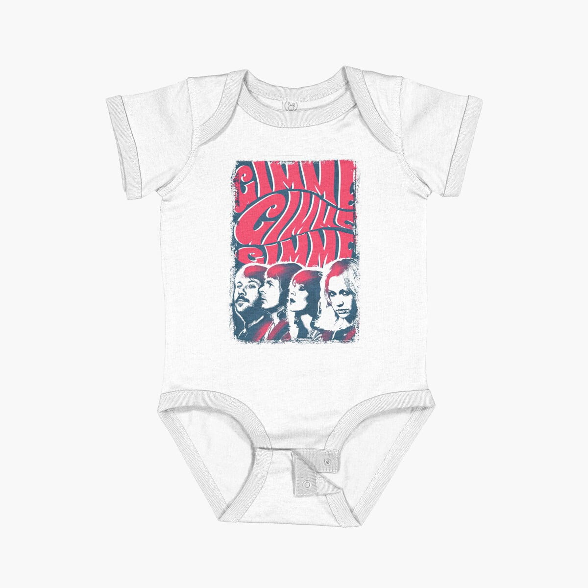 Luvly Gimme Gimme Gimme Short Sleeve Baby One-Piece, New Born, Baby ...