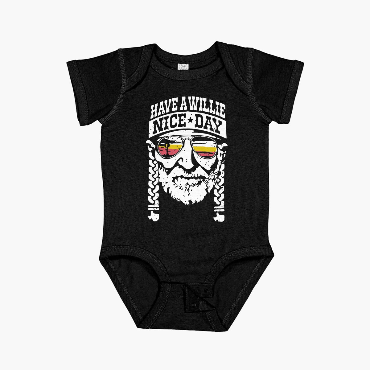 Luvly Have A Willie Nice Day Short Sleeve Baby One-Piece, New Born ...