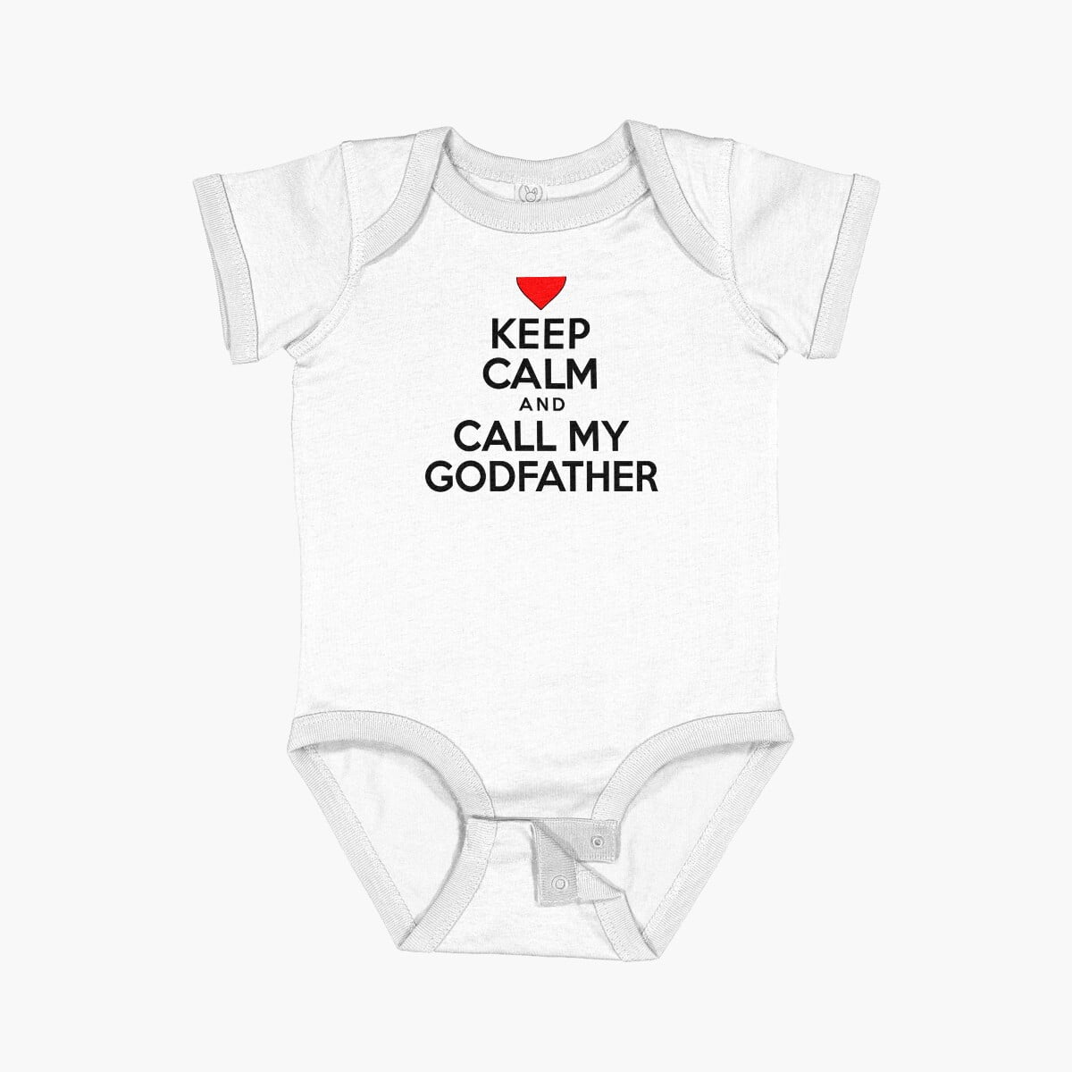 Luvly Keep Calm And Call My Godfather Godson Goddaughter Cartoon Short ...