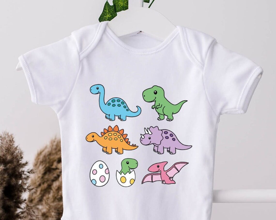 Luvly Kids Dinosaur Shirts, Dinosaur Toddler Shirts, Gift For Kids ...