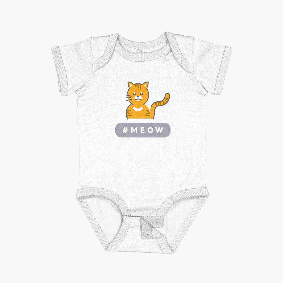 Luvly Kitten Meowing No.5-9 Short Sleeve Baby One-Piece, New Born, Baby ...