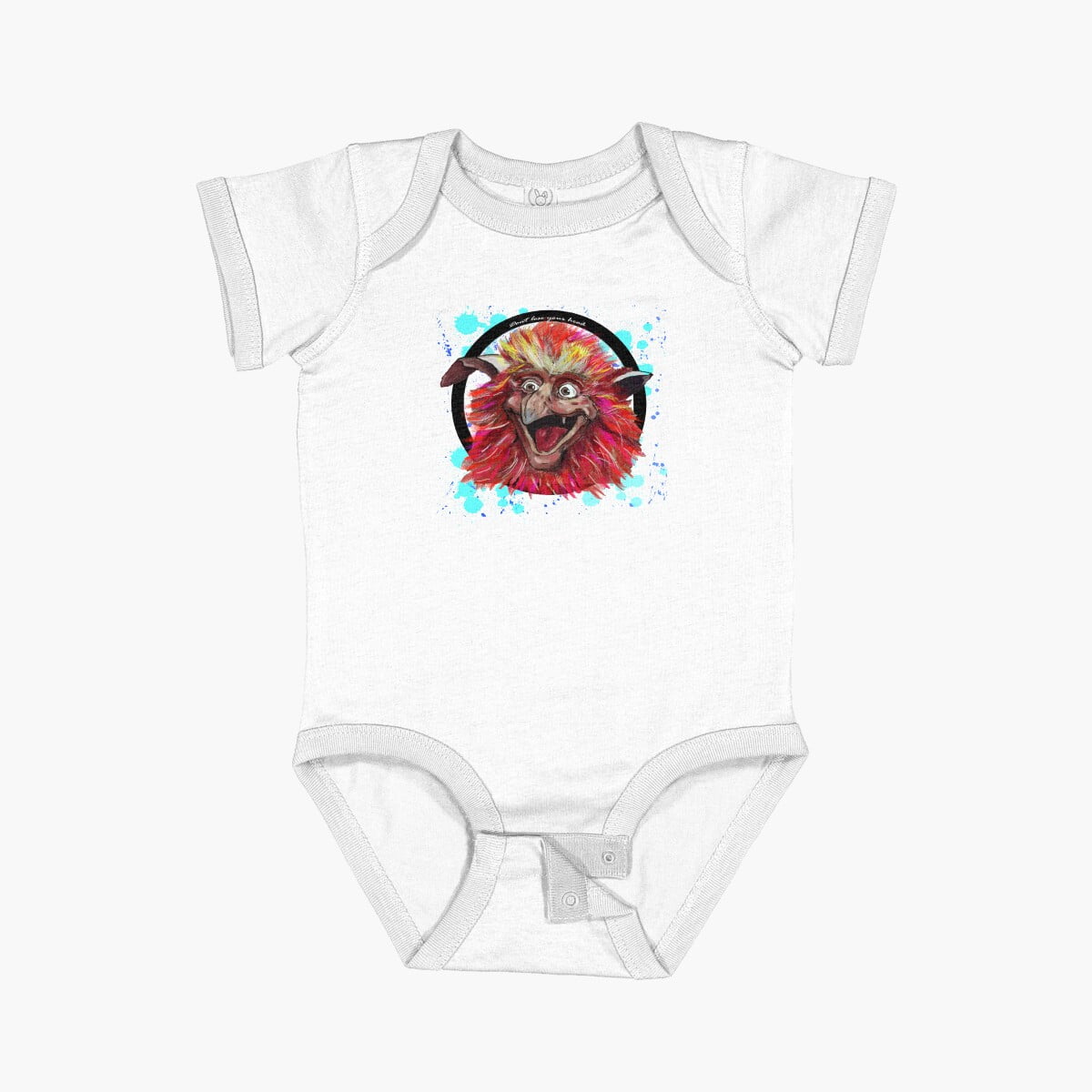 Luvly Labyrinths Fiery Short Sleeve Baby One-Piece, New Born, Baby ...