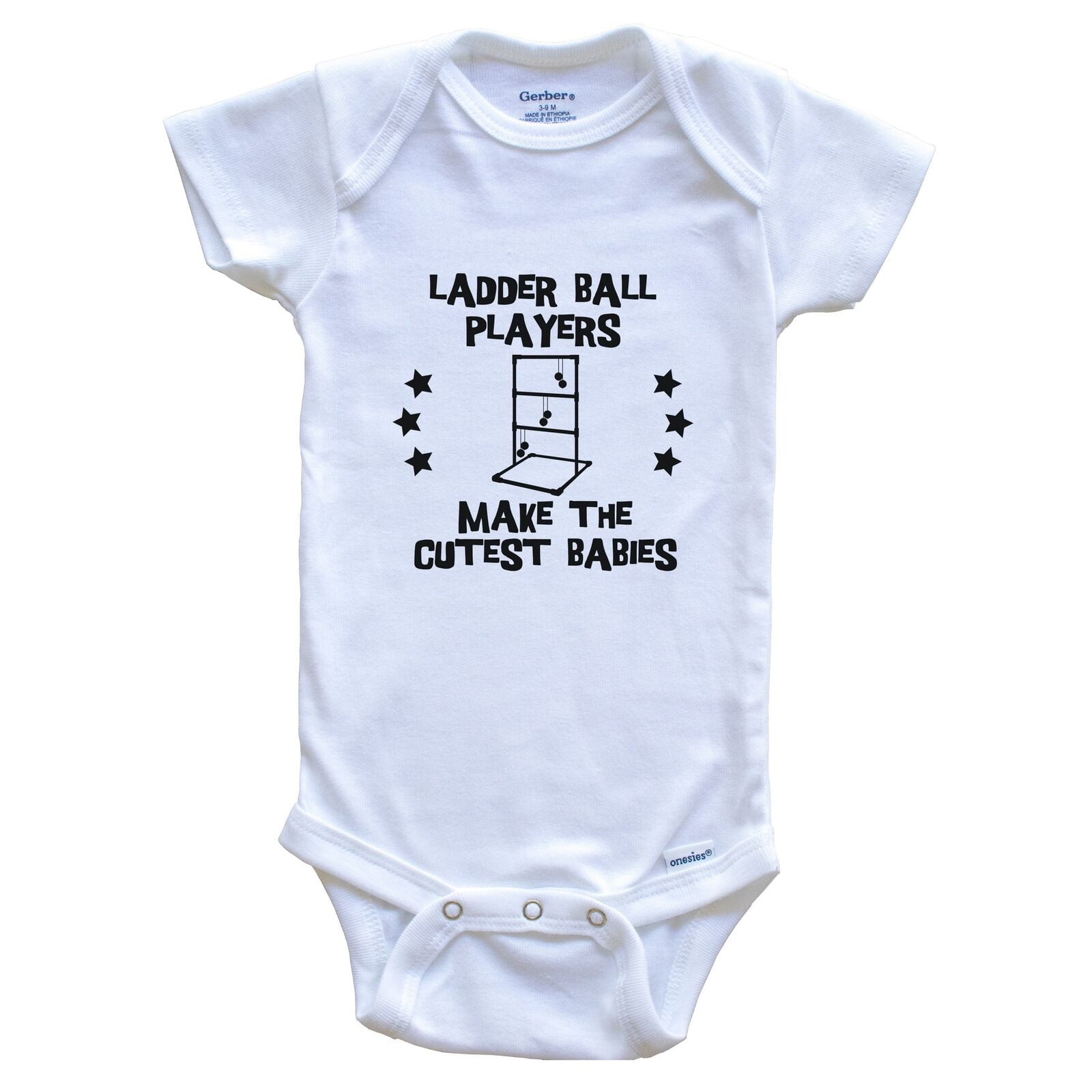 Luvly Ladder Ball Players Make The Cutest Babies Funny Ladder Toss Baby ...